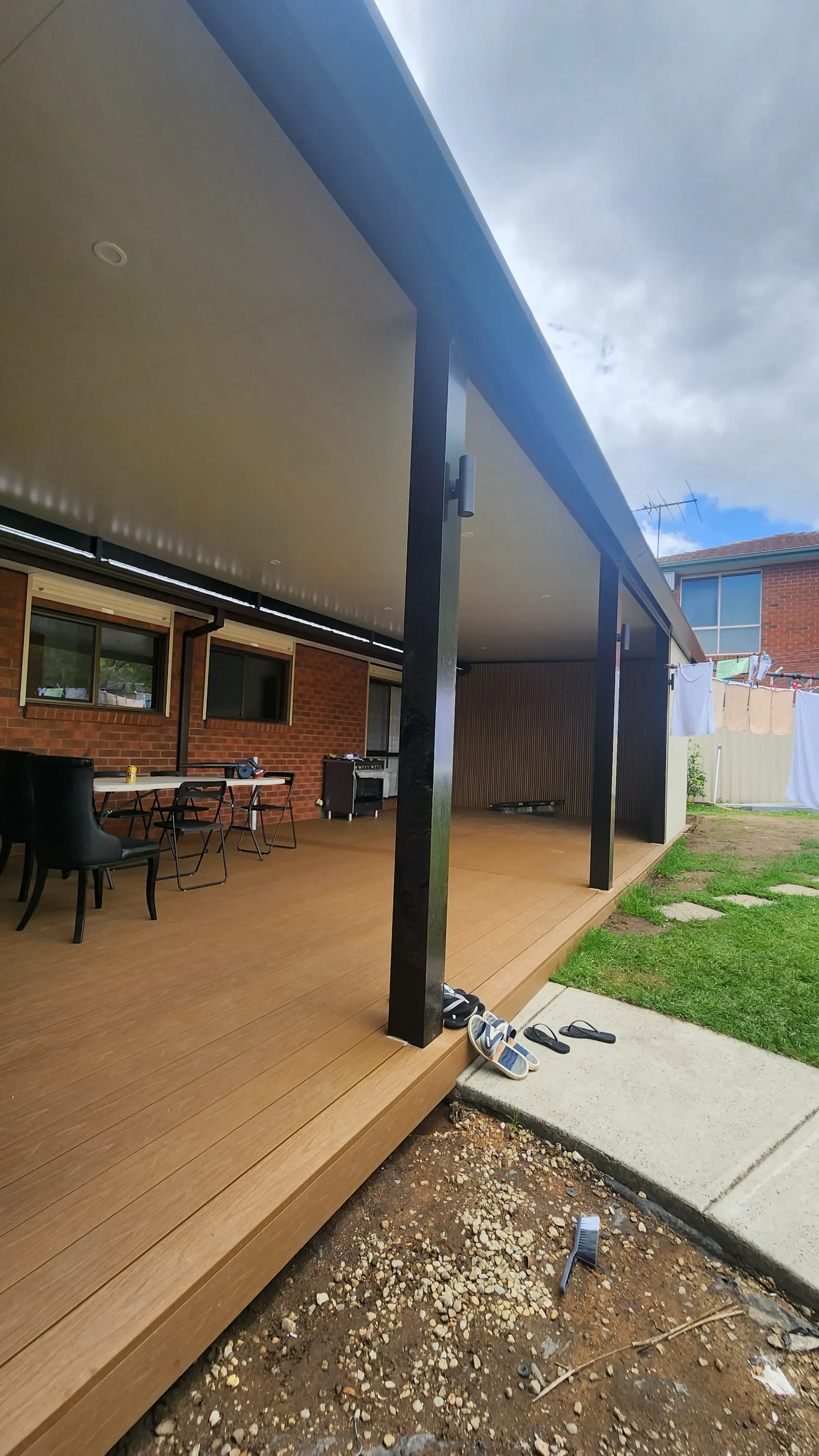 Sam Outdoor Living - Insulated Pergola Roof With Composite Decking VIC,